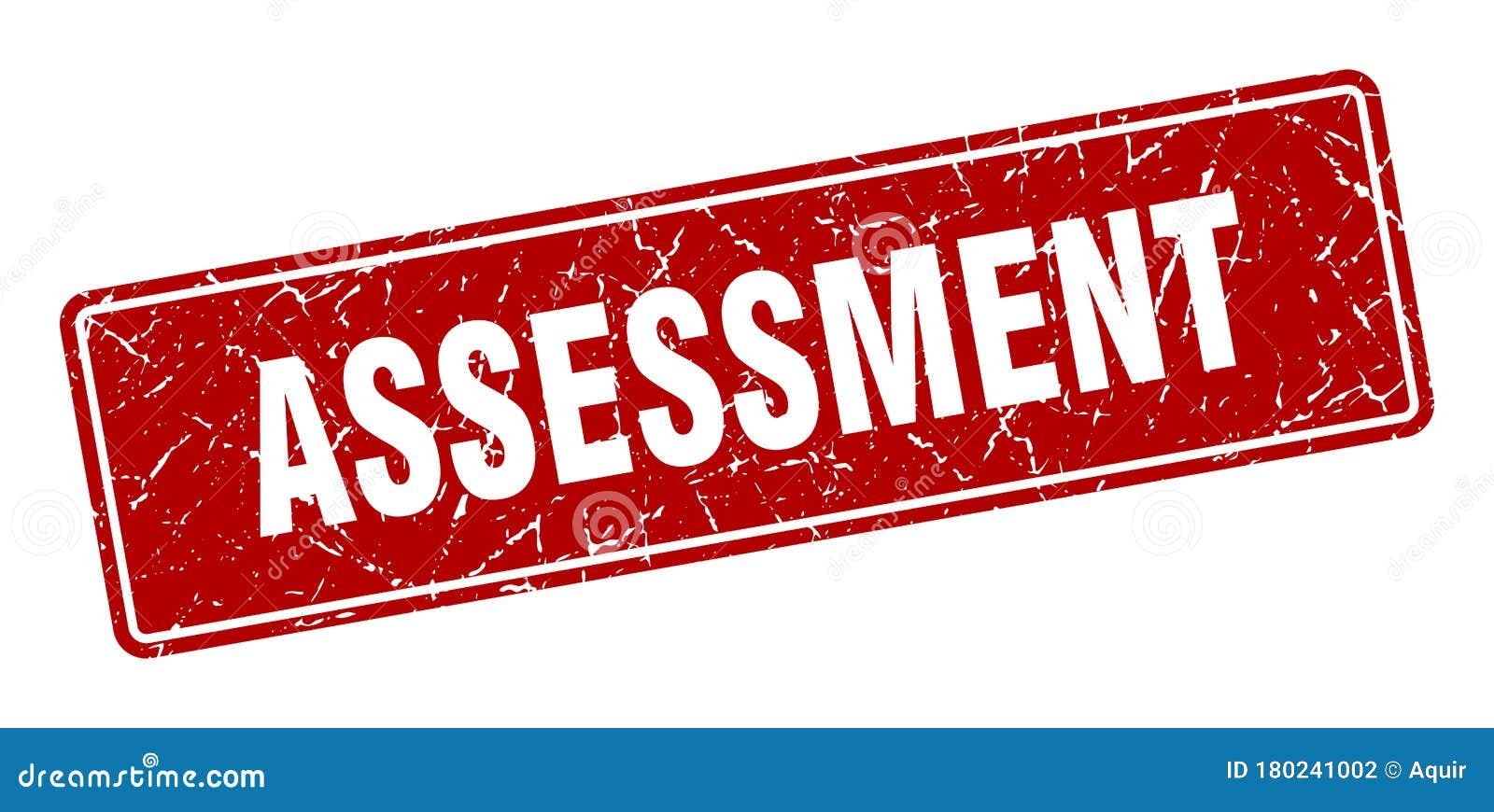 Assessment Sign. Assessment Grunge Stamp Stock Vector - Illustration of ...