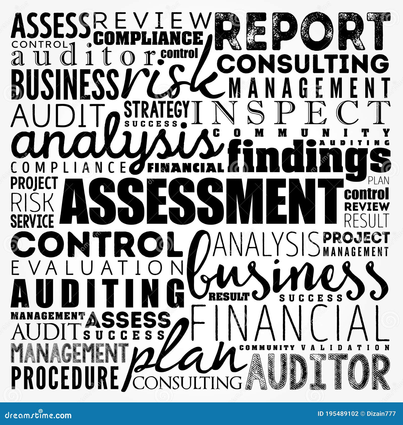 ASSESSMENT Word Cloud Collage, Business Concept Background Stock ... ASSESSMENT Word Cloud Collage, Business Concept Background Stock ...