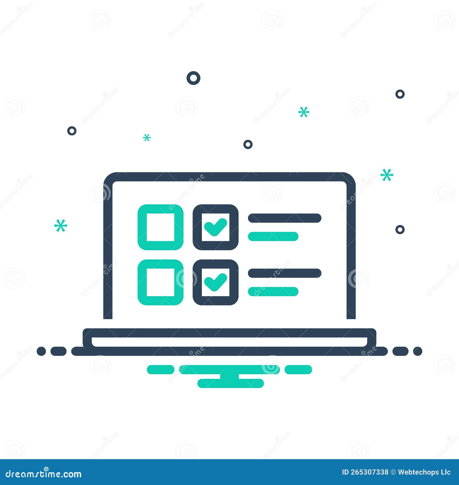 Mix Icon For Assessments, Evaluation And Appraisal Vector Illustration ...