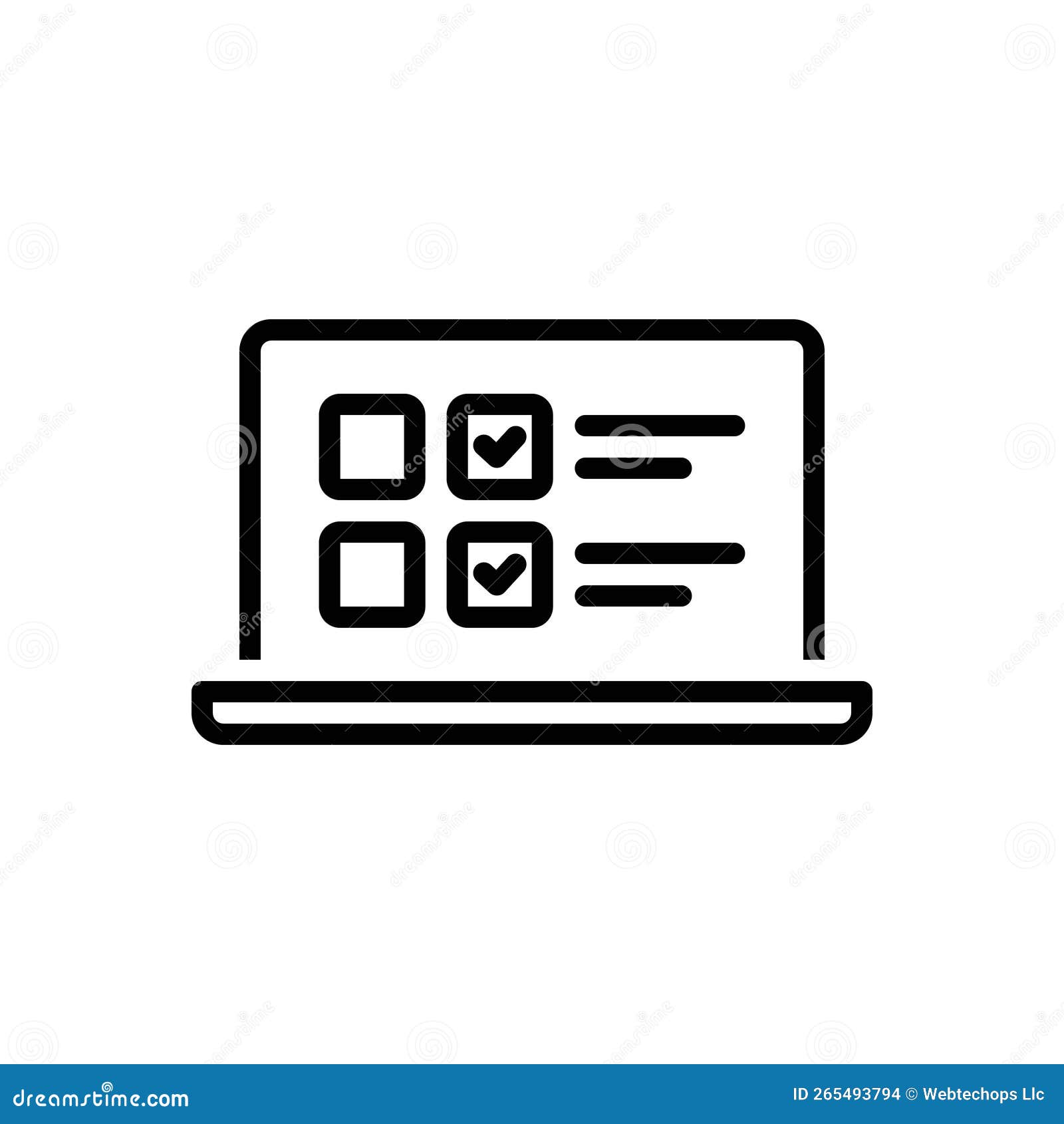 Assessments Line Icons Collection. Evaluations, Measurements ...