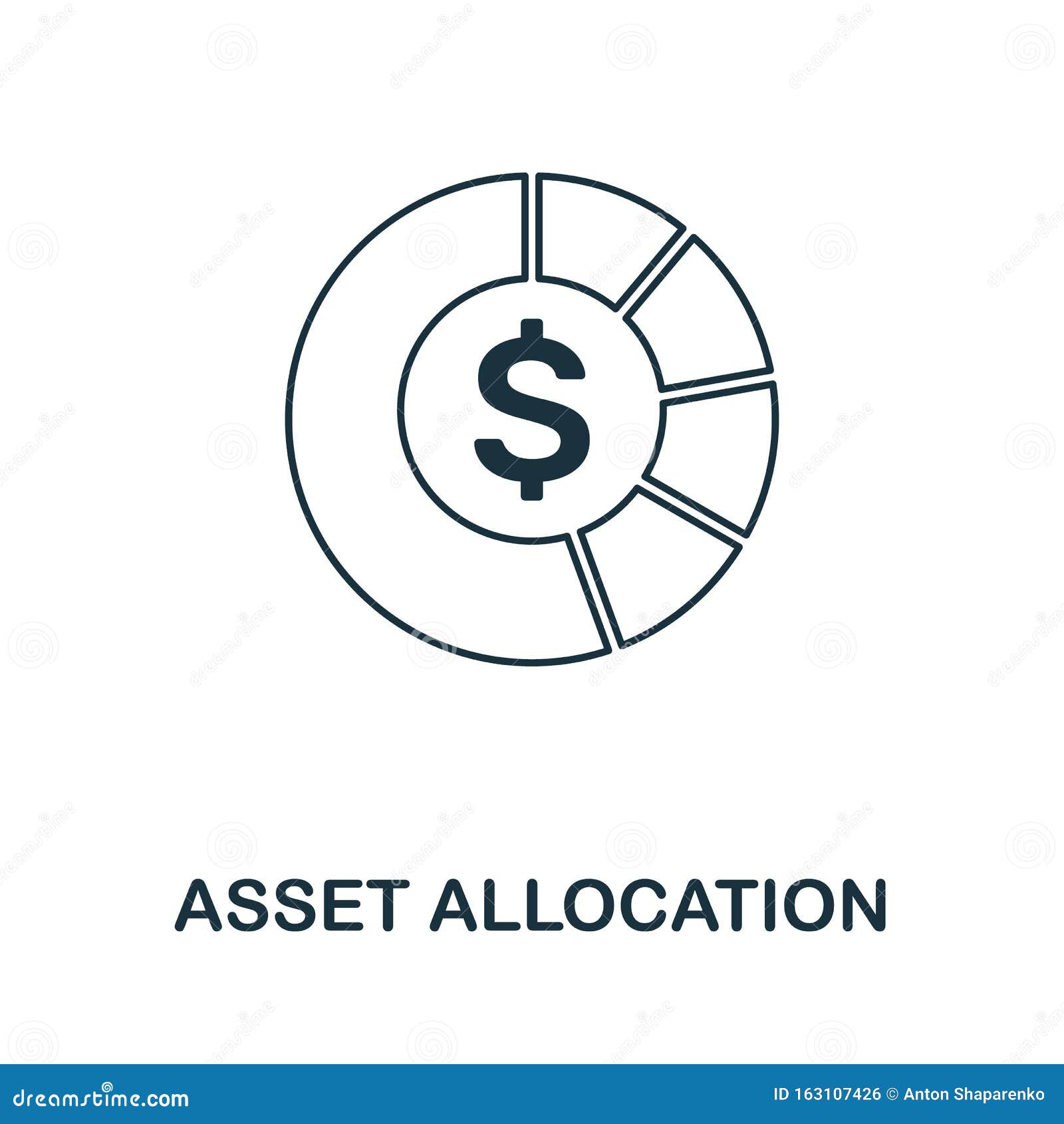 Asset Outline Icon. Isolated Line Vector Illustration From ...