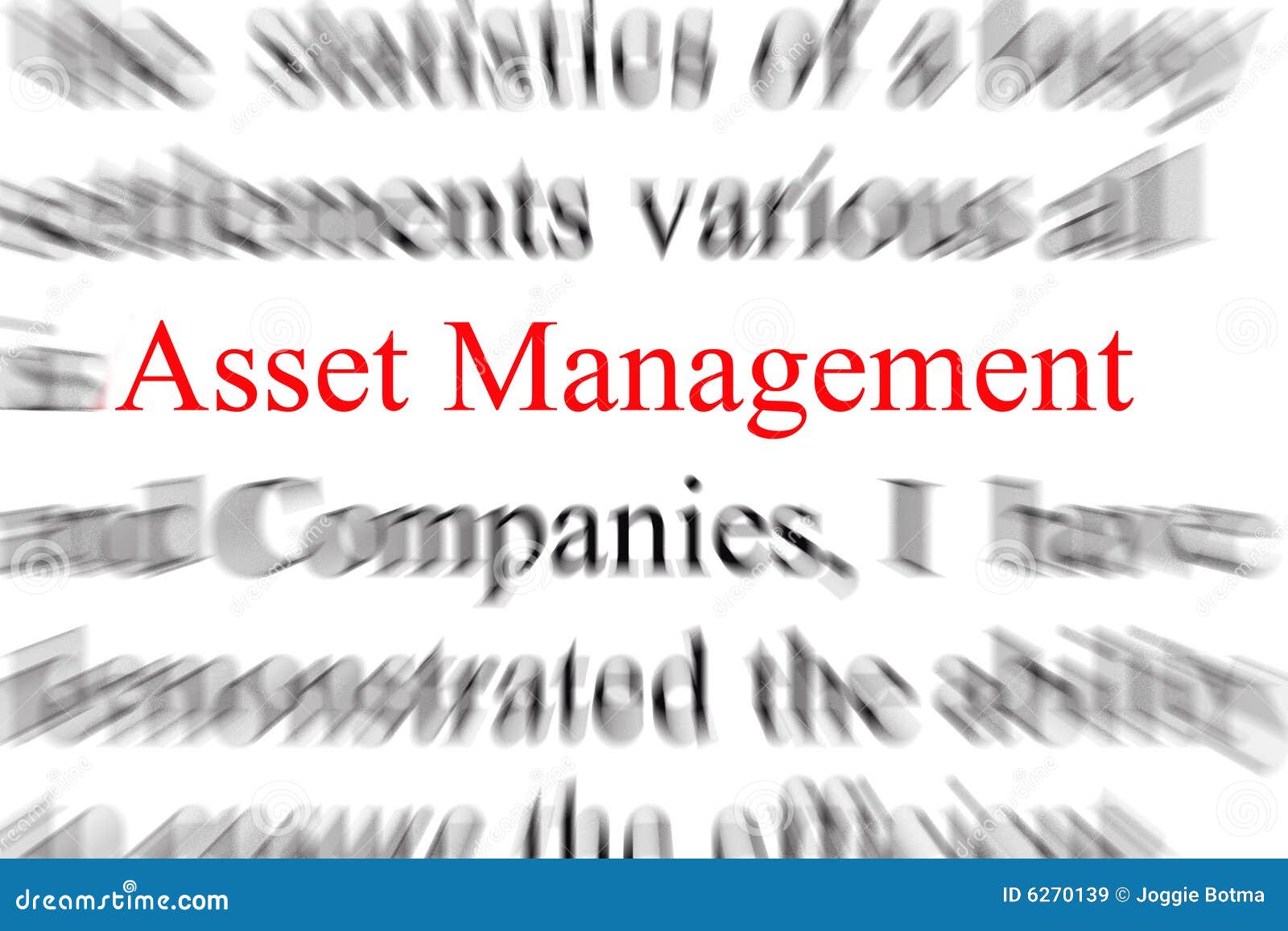 Asset Management stock illustration. Illustration of sentence - 6270139