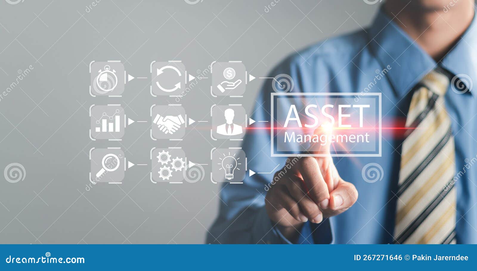 Asset management concept stock photo. Image of bank - 267271646