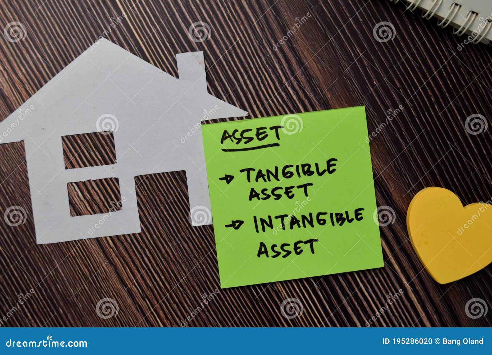 Asset. Wooden Letters On The Office Desk, Informative And Communication ...