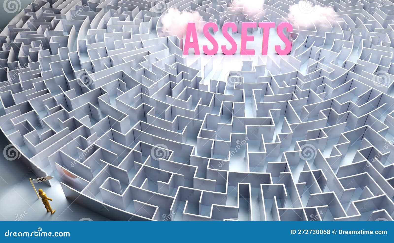 Maze Of Obstacles, Symbolizing The Resilience And Strength Gained ...