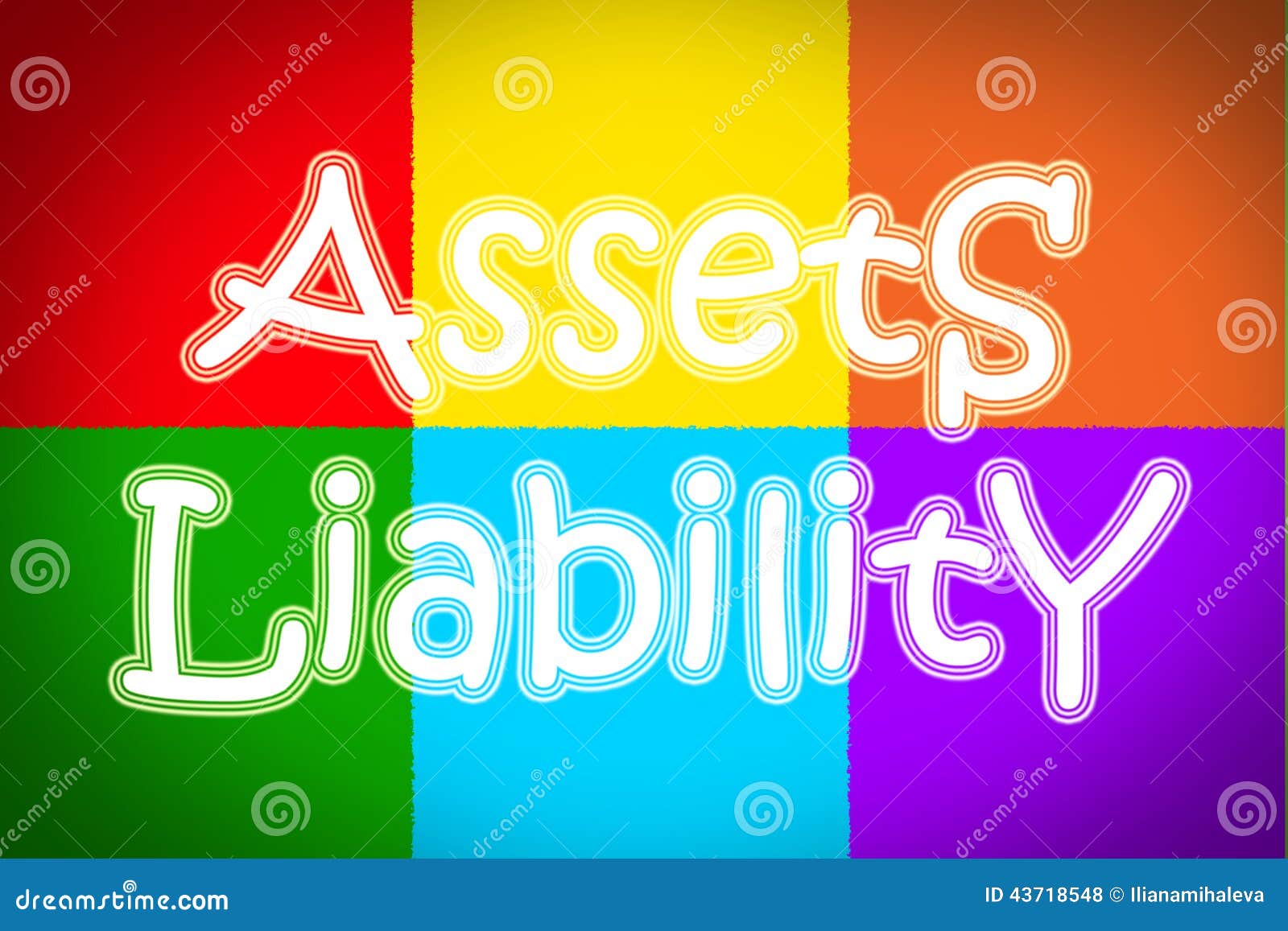 Assets Liability Concept stock photo. Image of income - 43718548