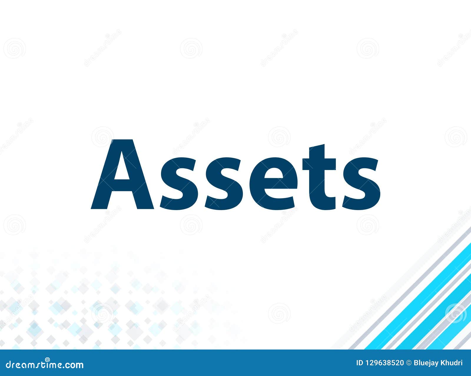 Assets Modern Flat Design Blue Abstract Background Stock Illustration ...