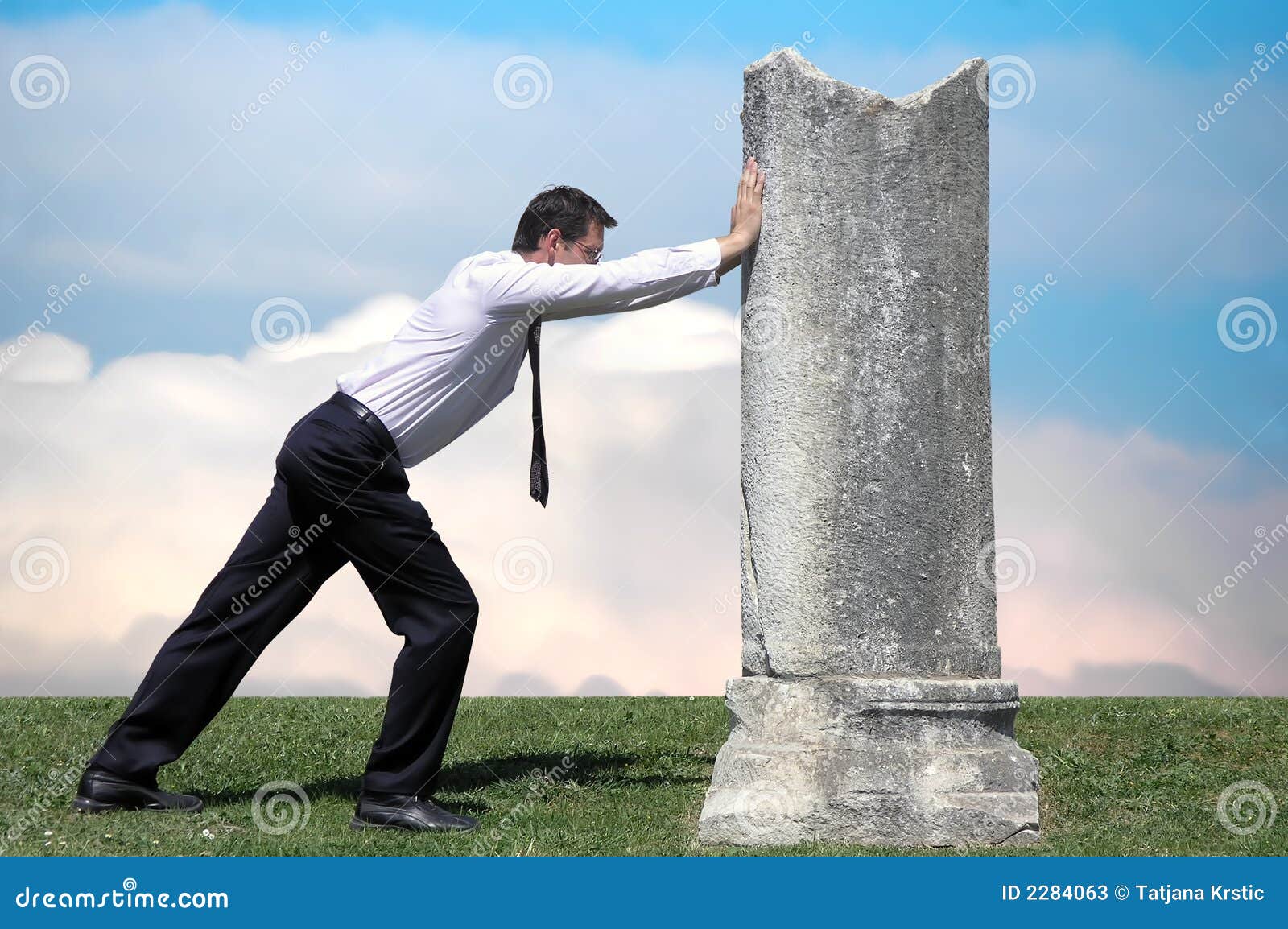 Assidu image stock. Image du enjeu, ouvrier, chargez, sisyphe - 2284063