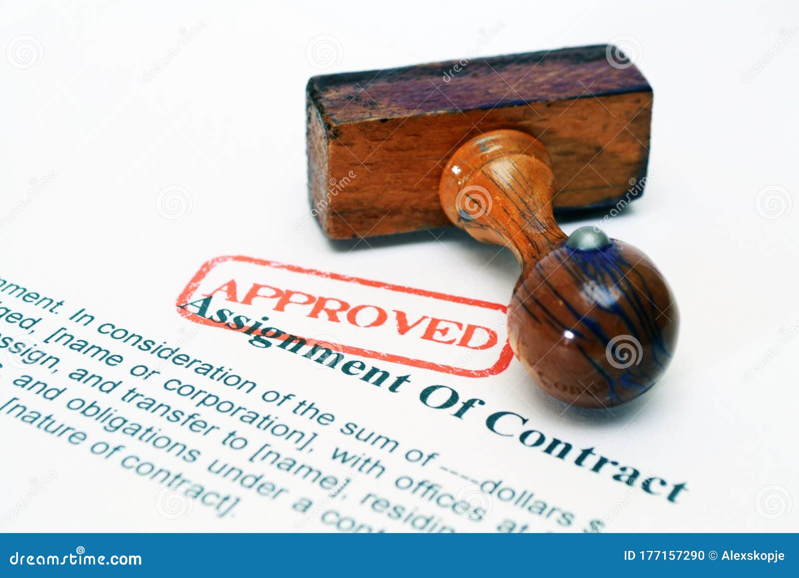 Assignment of contract stock photo. Image of senior - 177157290