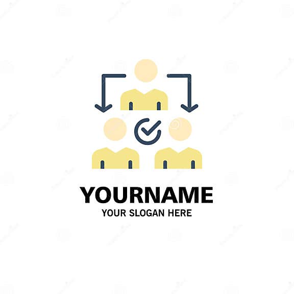 Assignment, Delegate, Delegating, Distribution Business Logo Template ...