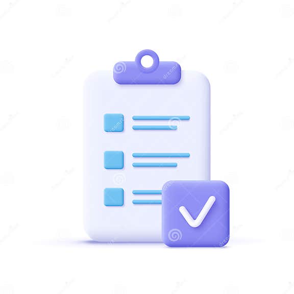 Assignment Done Icon. Clipboard, Checklist Symbol Stock Illustration ...