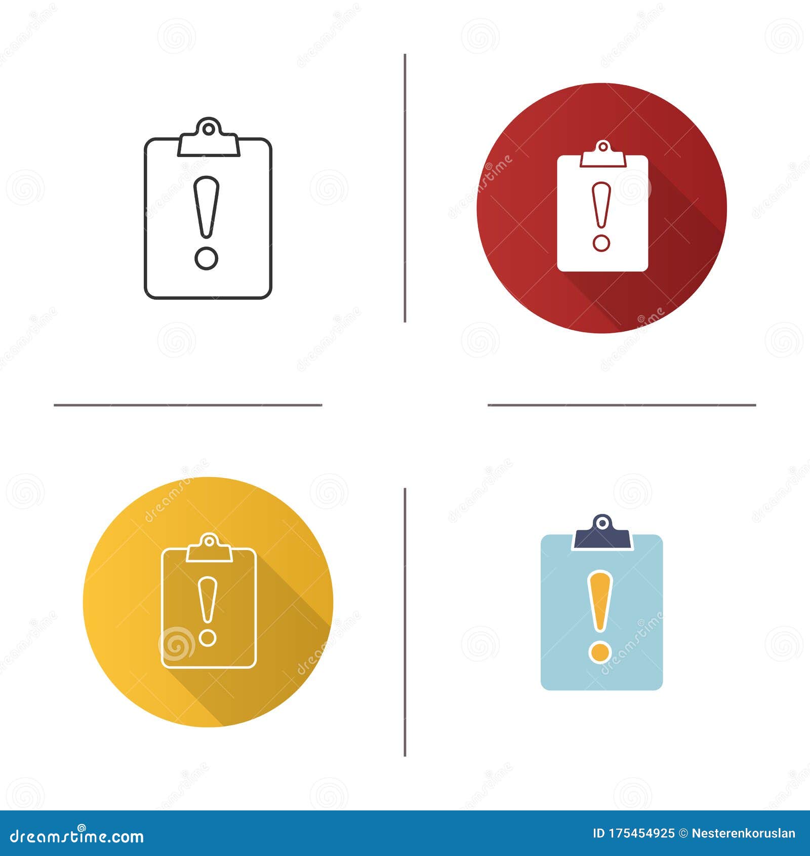 Assignment late icon stock vector. Illustration of info - 175454925