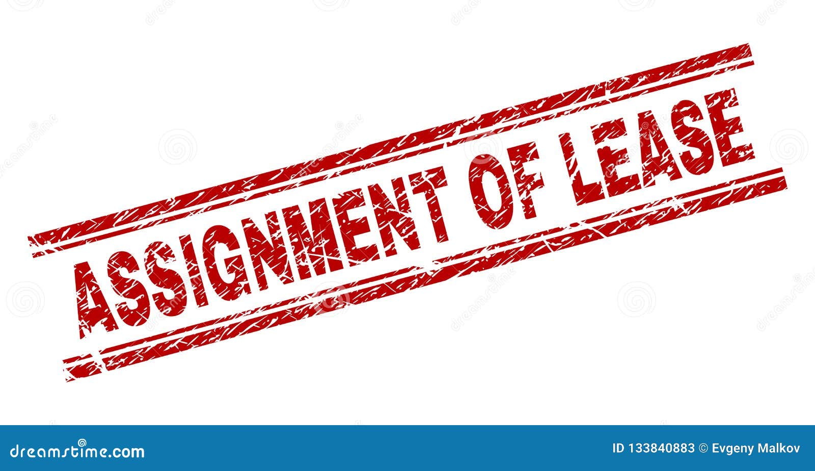 Grunge Textured ASSIGNMENT of LEASE Stamp Seal Stock Vector ...