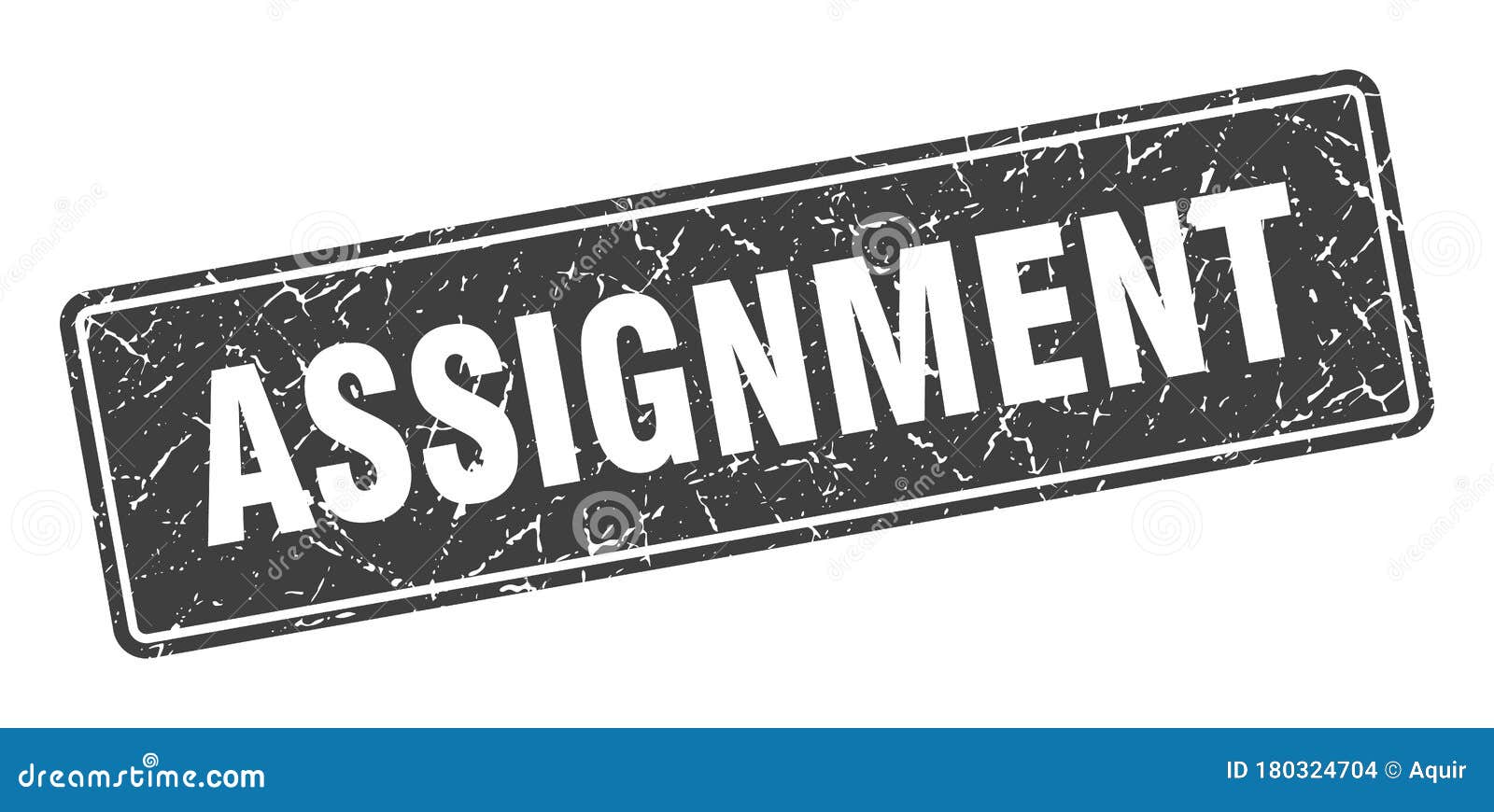 Assignment Sign Board. Stock Photography | CartoonDealer.com #214256672