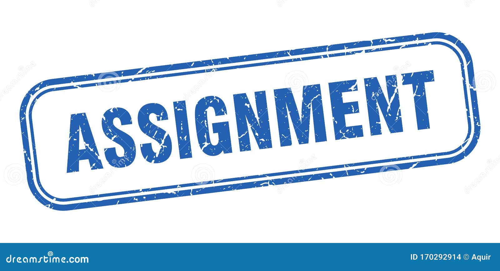 Assignment Stamp. Assignment Square Grunge Sign Stock Vector ...