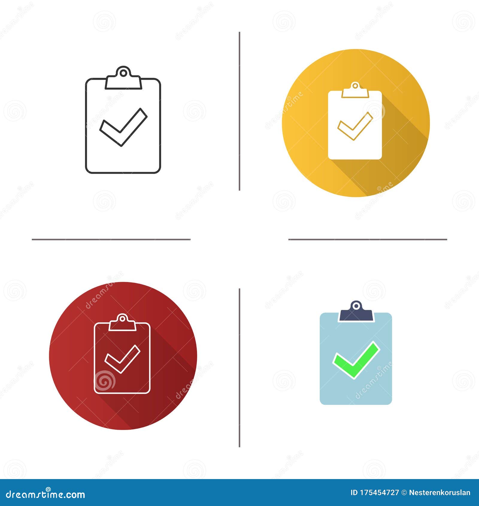 Assignment turned in icon stock vector. Illustration of list - 175454727