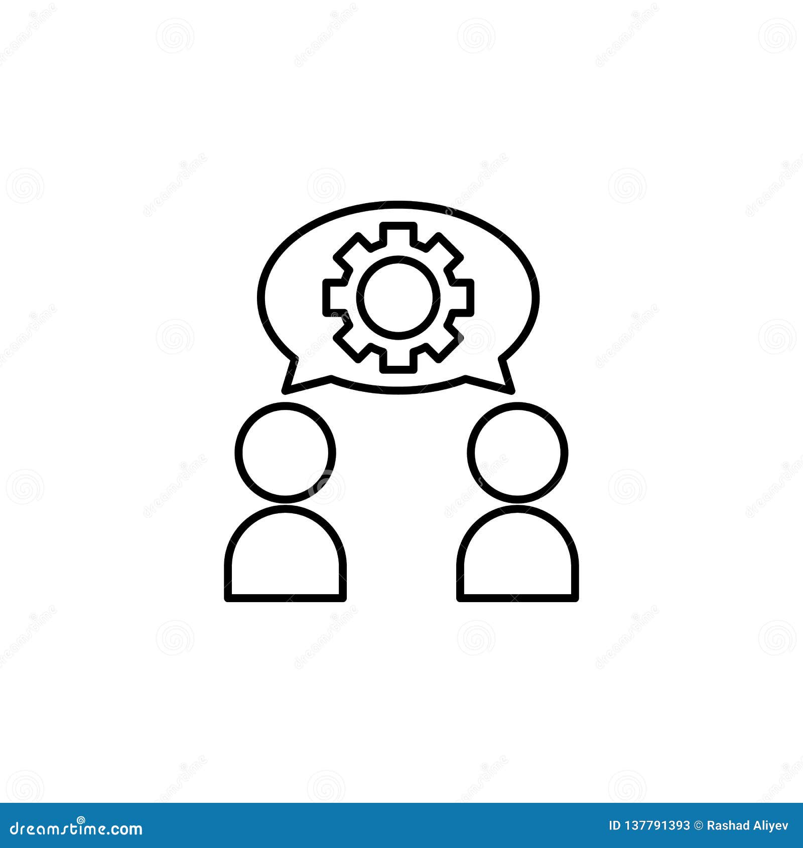 Assimilation, Discuss, Opinion Icon. Element of Social Problem and ...