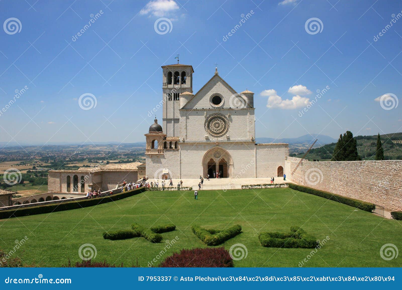 Assisi, Italy stock image. Image of famous, classical - 7953337
