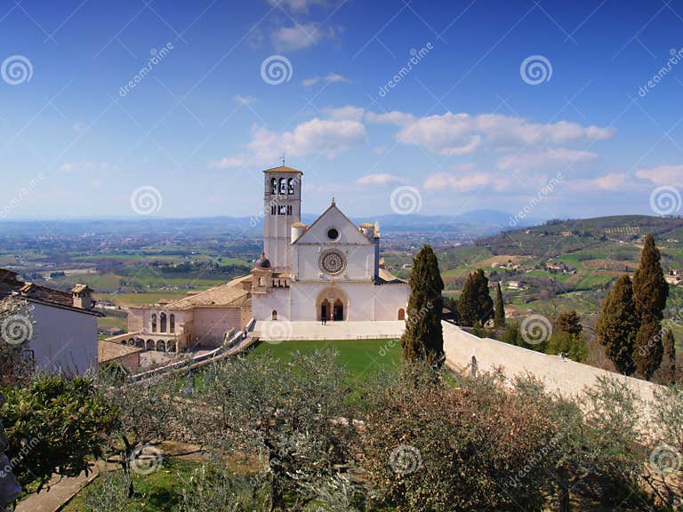 Assisi - Italy stock image. Image of francis, village - 8749777