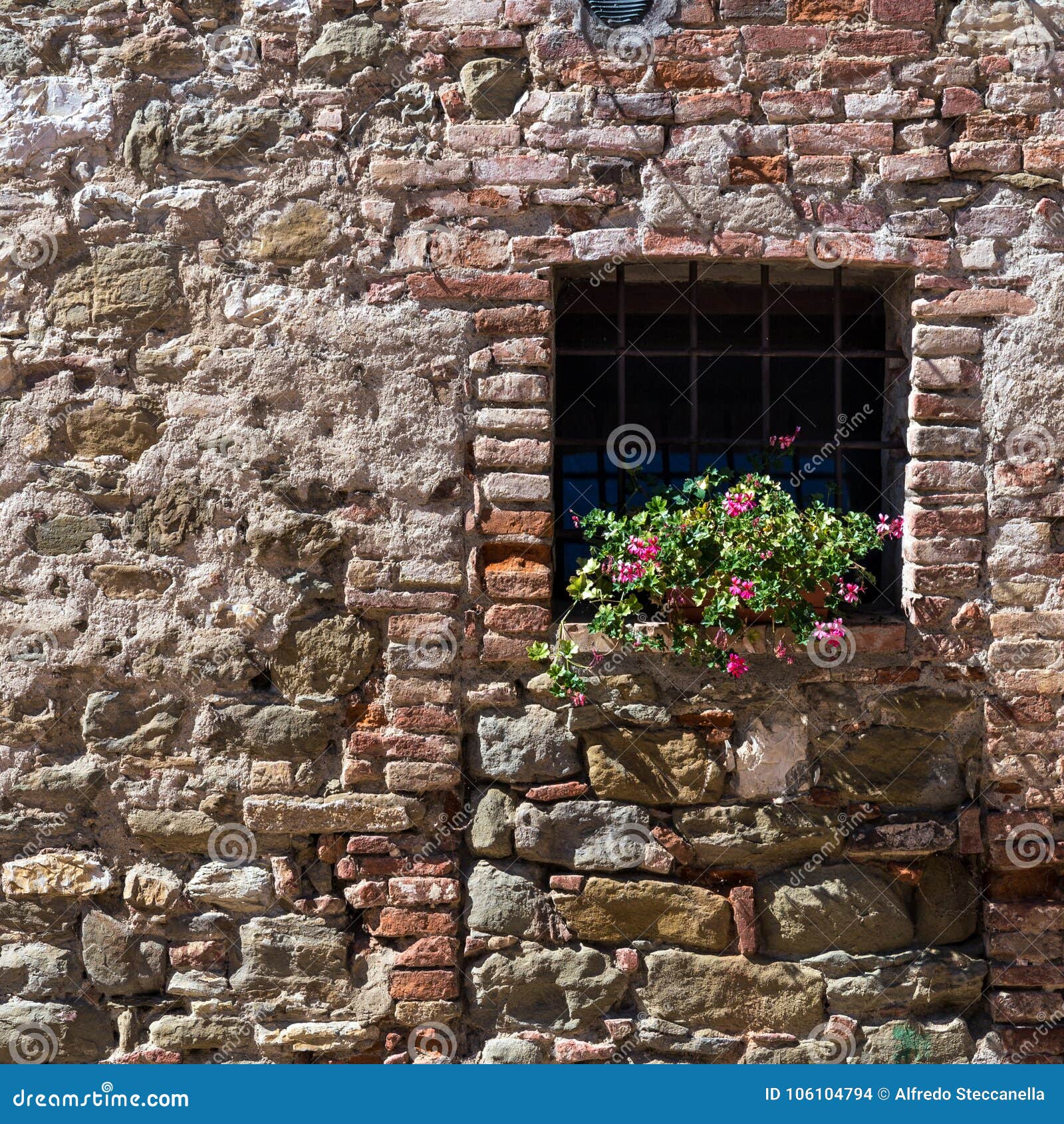 Medieval wall window stock photo. Image of window, castle - 106104794