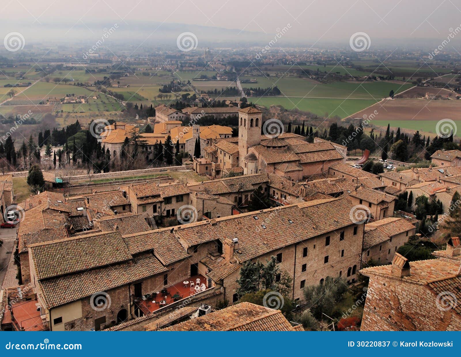 Assisi, Italy stock image. Image of architecture, ancient - 30220837