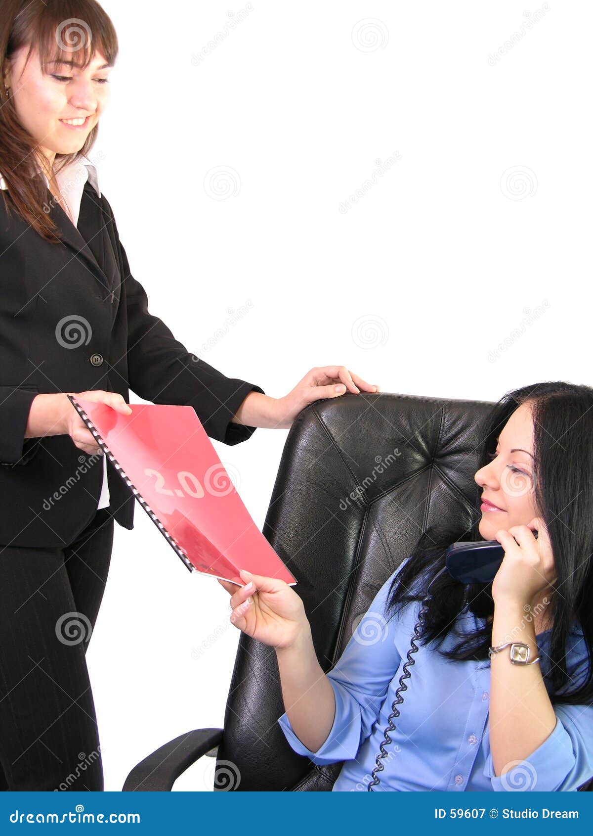 Assistance stock image. Image of files, business, caucasian - 59607