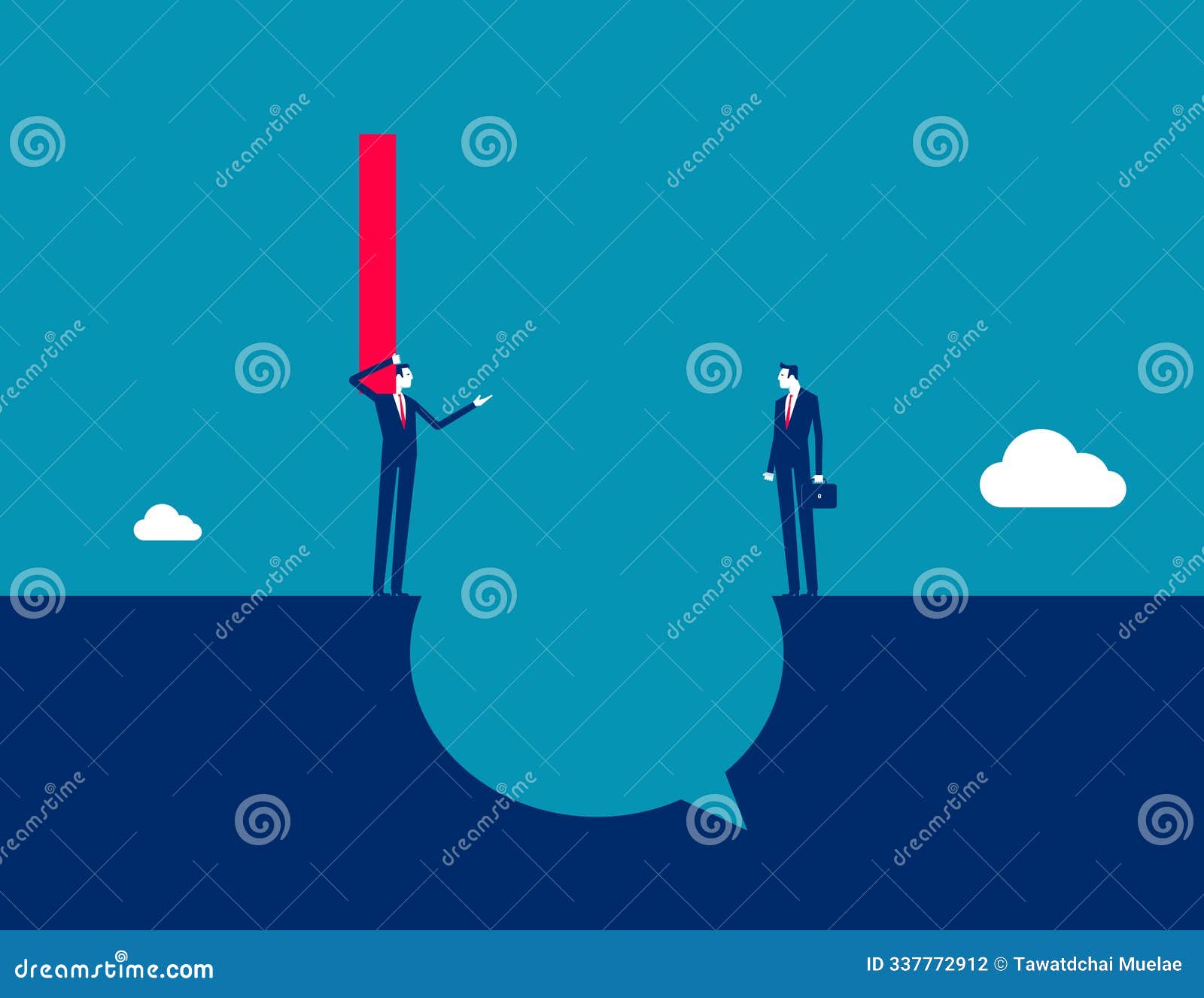 Assistance. Business Communication Building Bridge , Symbol of ...