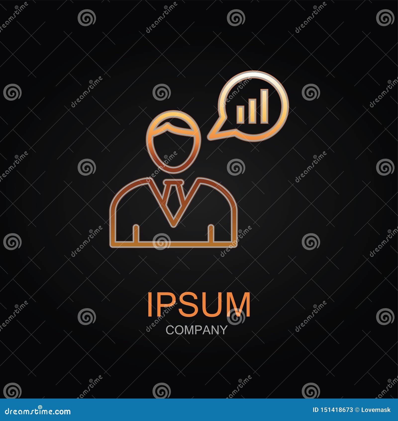 Assistance Vector Icon. Design Logo Element. Isolated on Black ...