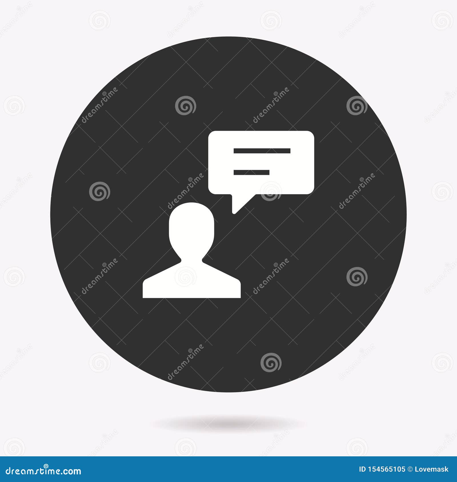 Assistance - Vector Icon. Illustration Isolated. Simple Pictogram ...