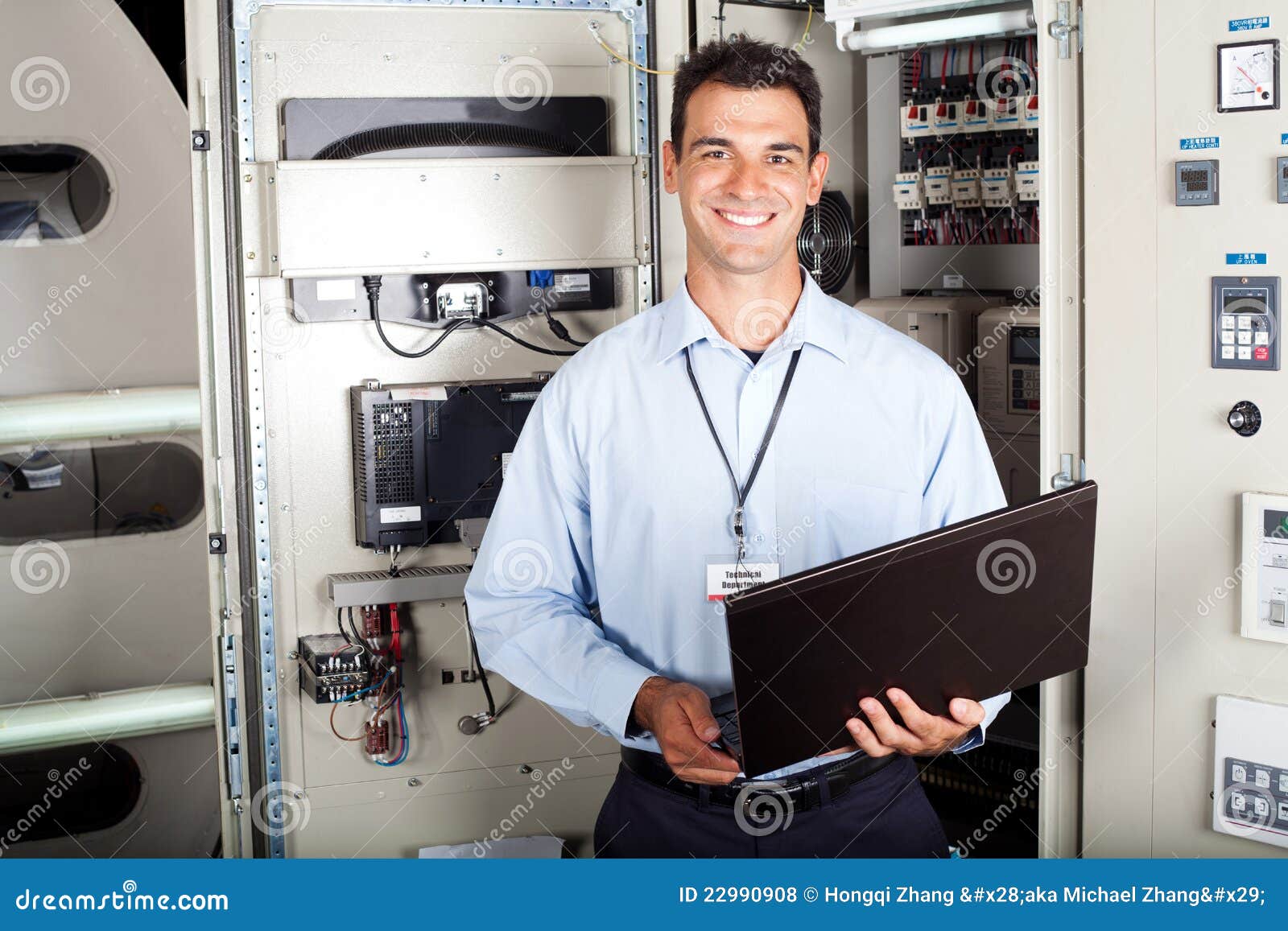 Assistente Tecnico Industriale Fotografia Stock - Immagine di personali ...