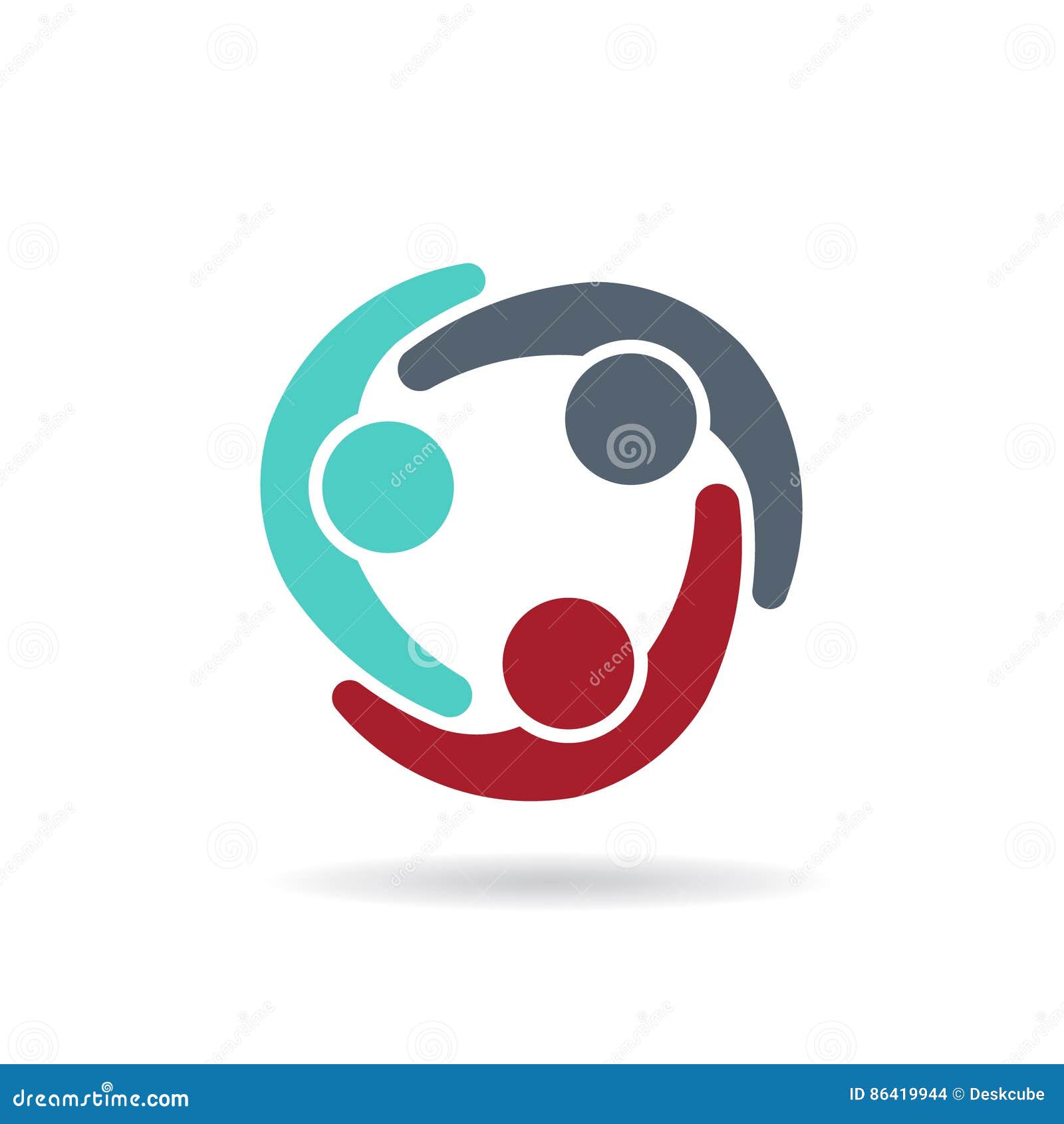 Assisting People Group Community Illustration Stock Vector ...