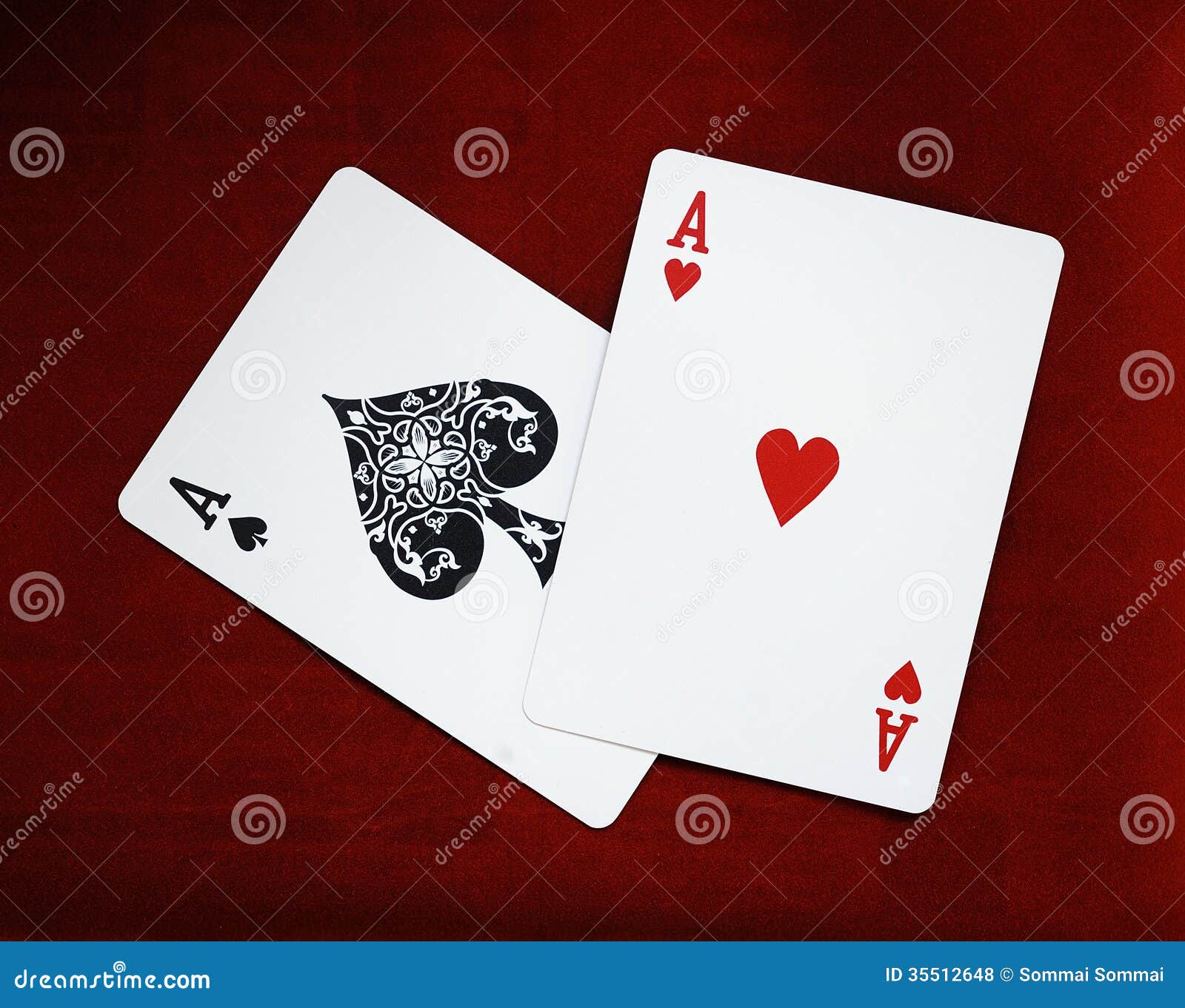 Asso di picche fotografia stock. Immagine di ponticello - 35512648