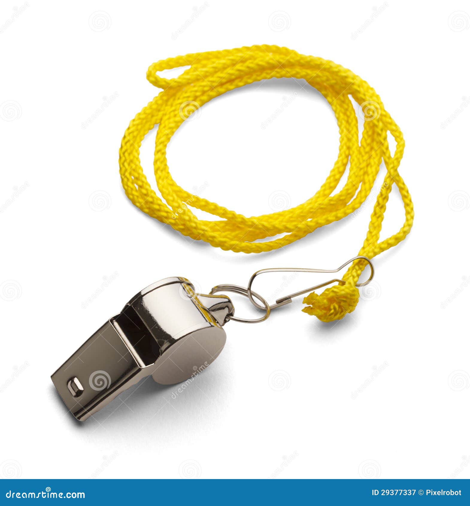 Assobio imagem de stock. Imagem de metal, fundir, corda - 29377337