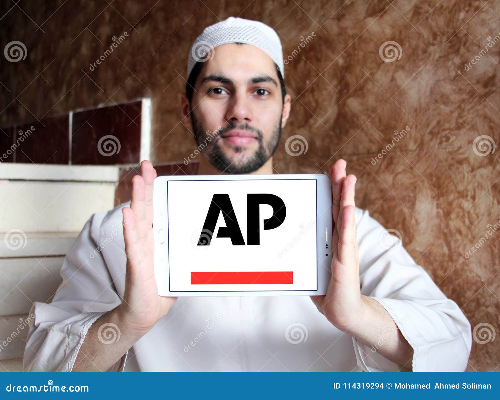 Associated Press, AP, logo immagine stock editoriale. Immagine di motto ...