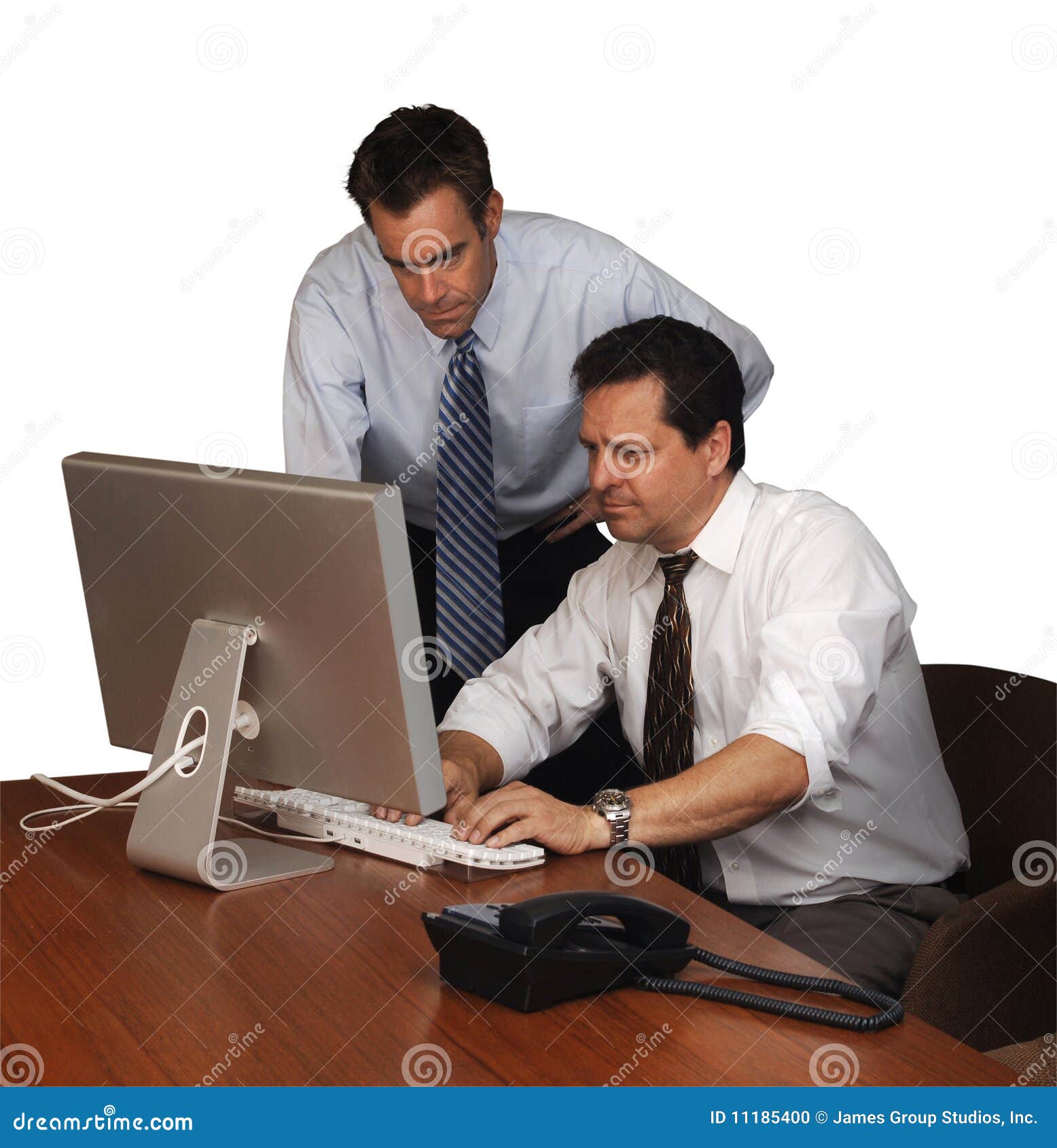 Associates at Work stock photo. Image of profile, collaborating - 11185400