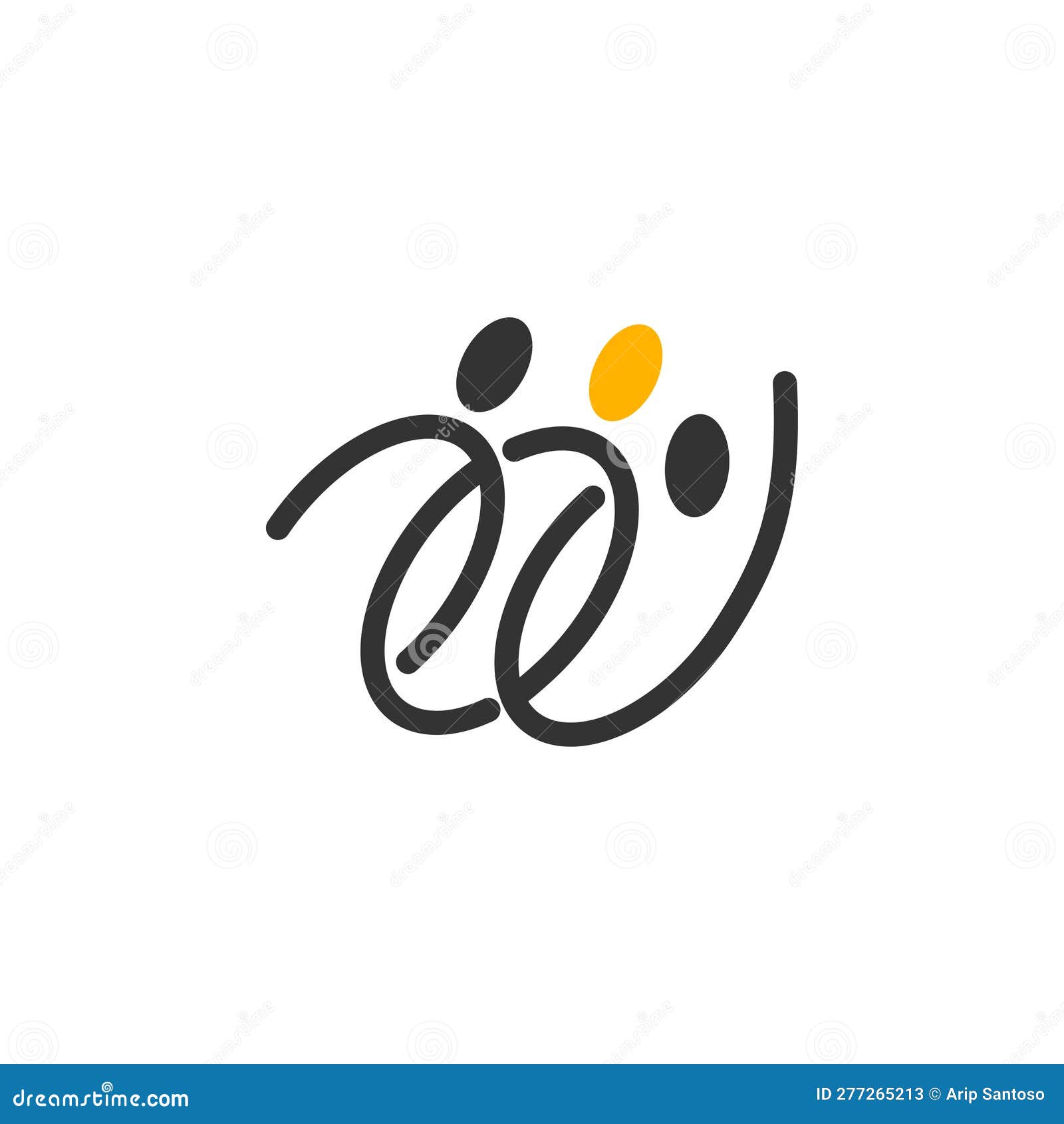Association Logo Template. Icon Illustration Brand Identity. Isolated ...