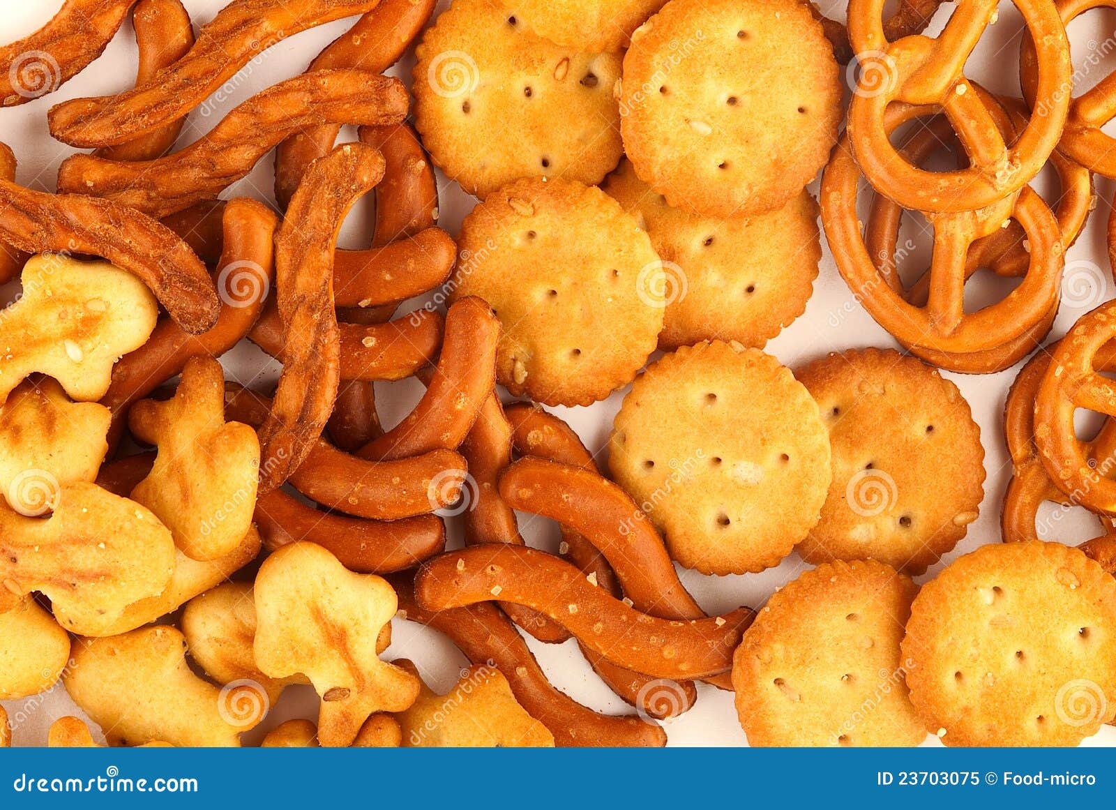 Assorted aperitif crackers stock image. Image of variety - 23703075
