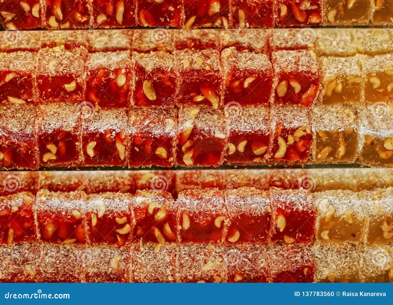 An assorted arabic sweet stock photo. Image of arabic - 137783560