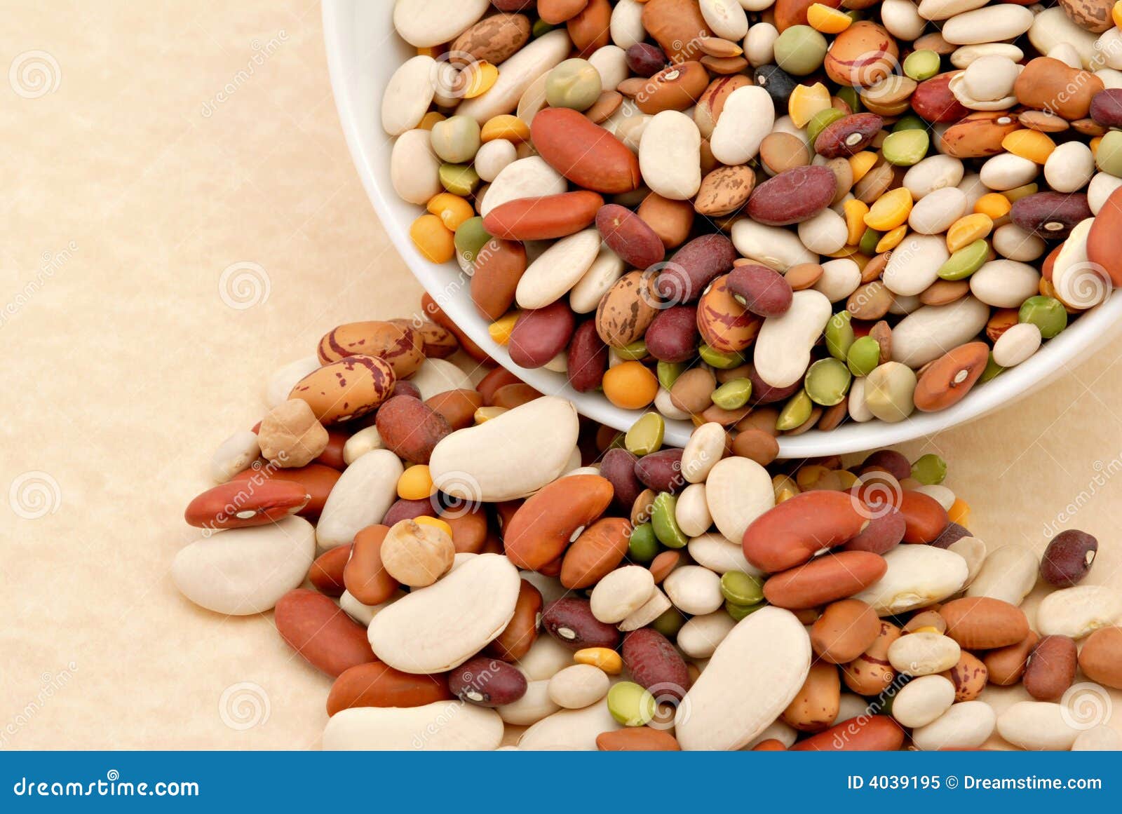 Assorted Beans stock image. Image of green, texture, food - 4039195