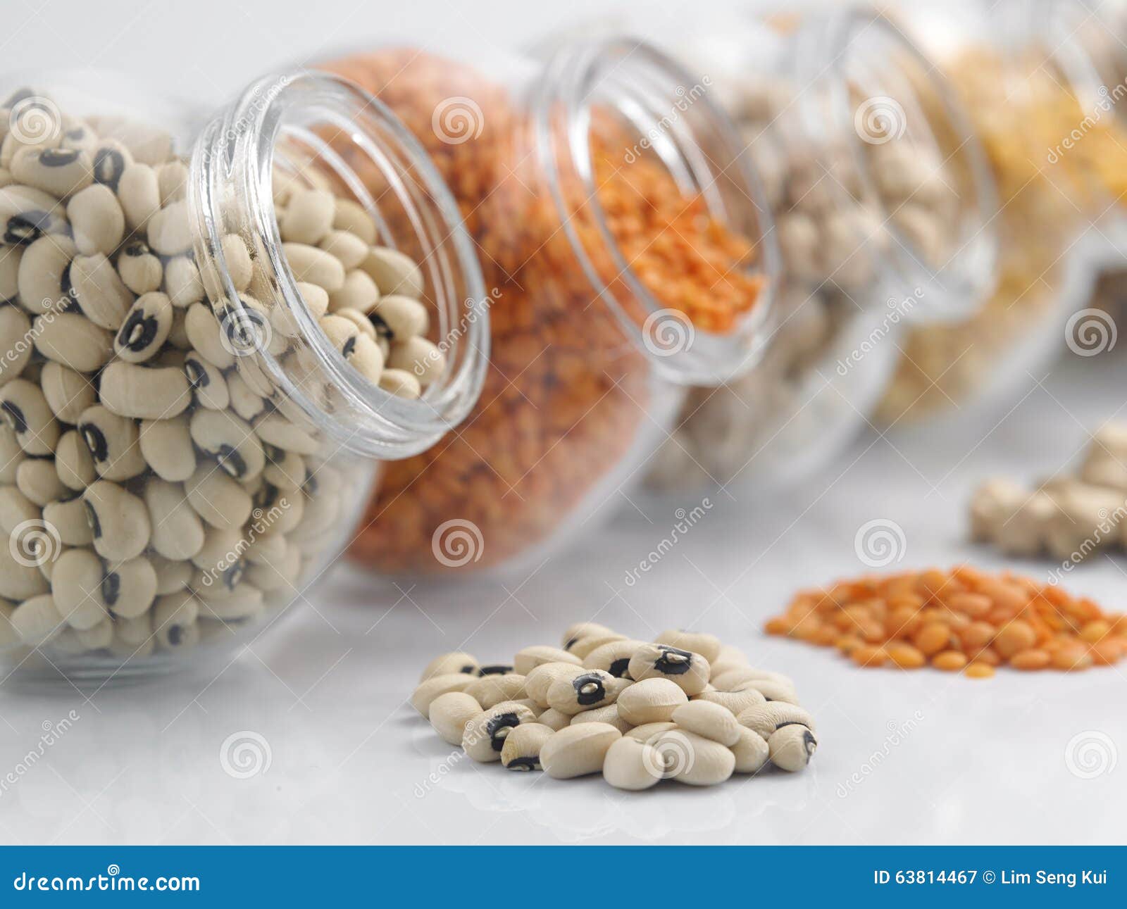 Assorted beans stock image. Image of food, bean, commodity - 63814467