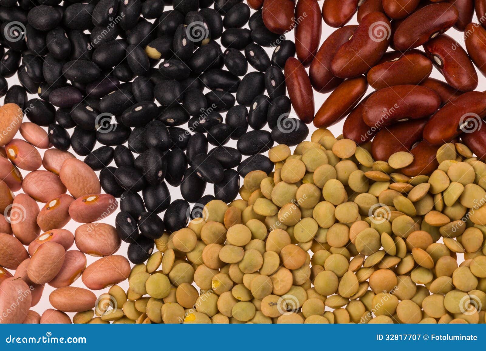 Assorted beans stock image. Image of natural, care, healthy - 32817707