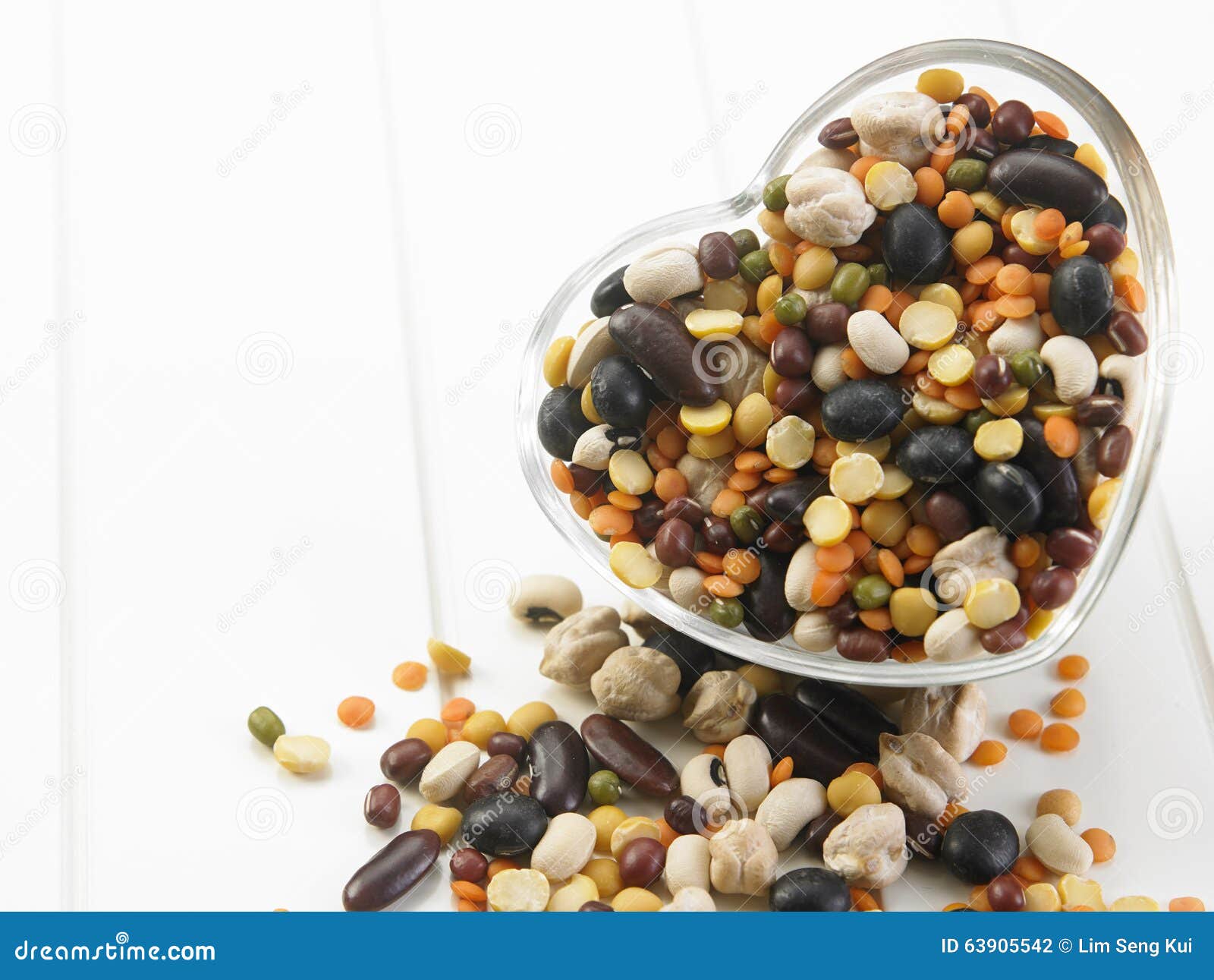 Assorted beans stock photo. Image of variety, healthy - 63905542