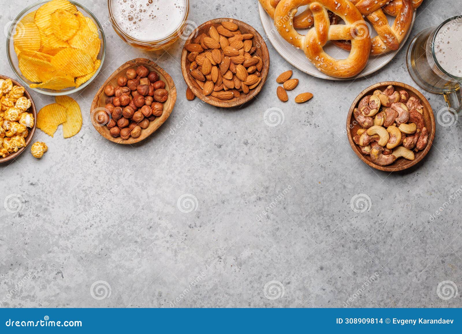 Assorted Beer Stands: Diverse Options for Refreshment Stock Photo ...