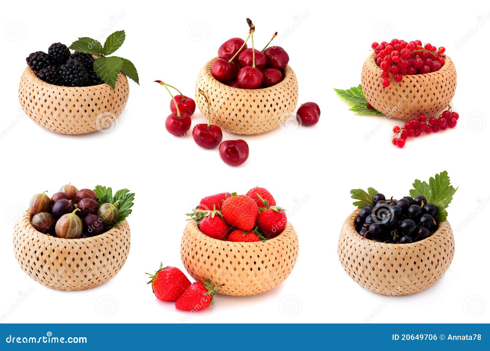 Assorted berries stock photo. Image of blackcurrant, berries - 20649706