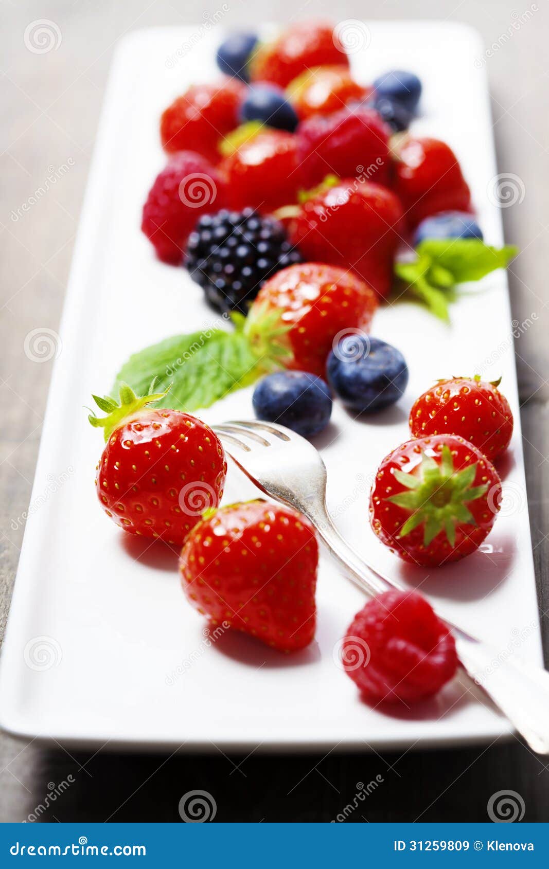 Assorted berries stock image. Image of blue, breakfast - 31259809