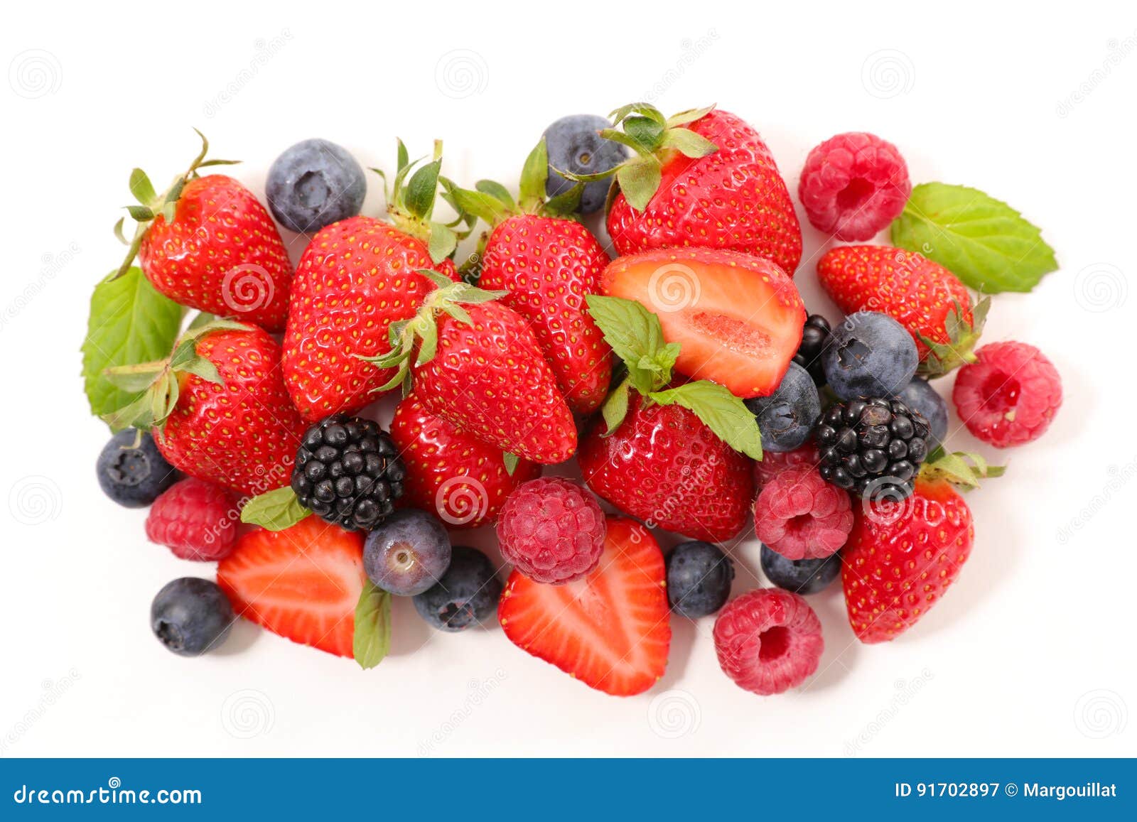 Assorted berry fruit stock image. Image of collection - 91702897