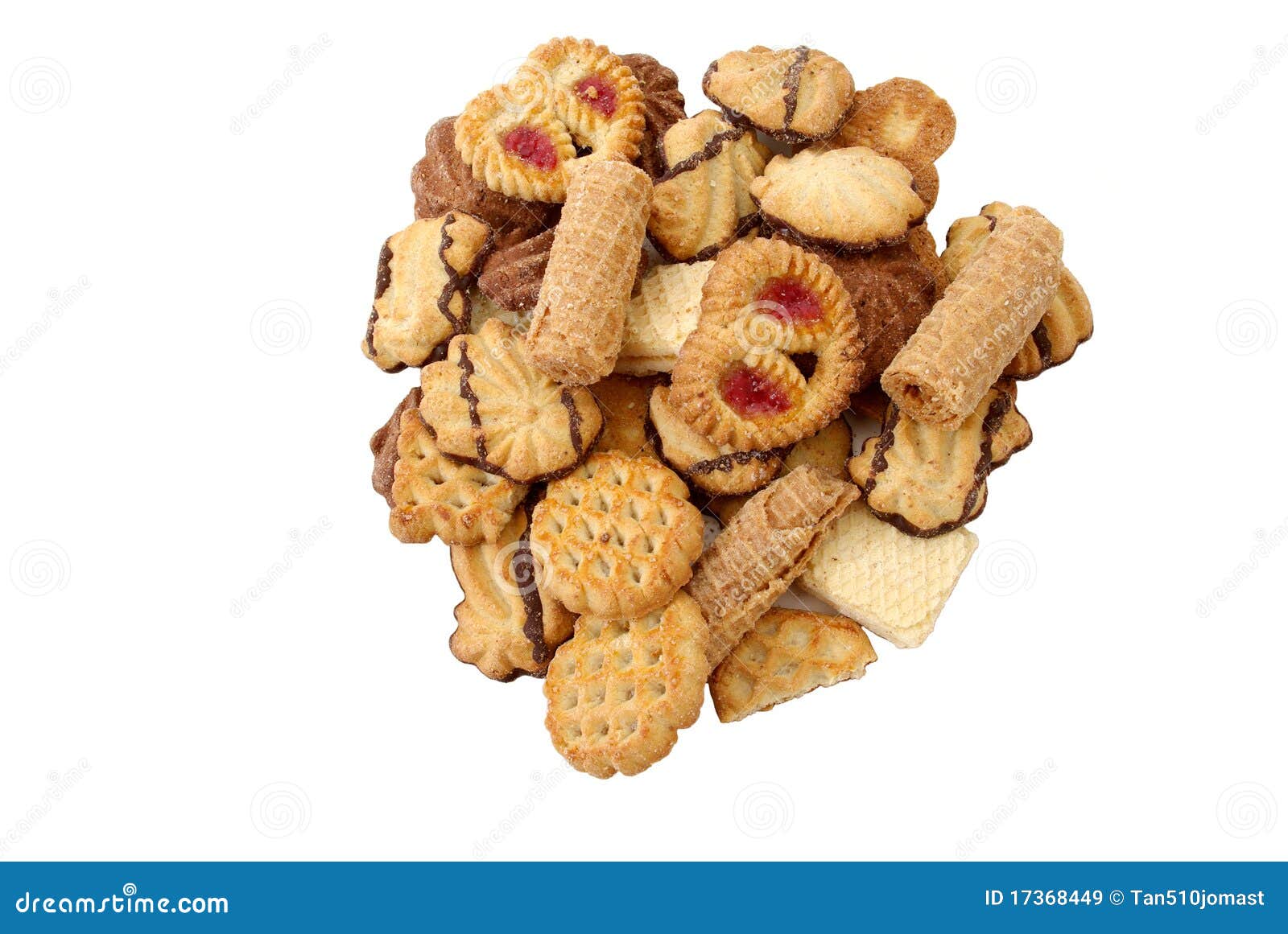 Assorted biscuit stock image. Image of flavour, delicious - 17368449