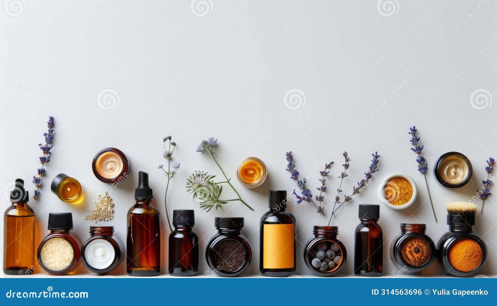 Assorted Bottles of Various Items on Display Stock Photo - Image of ...