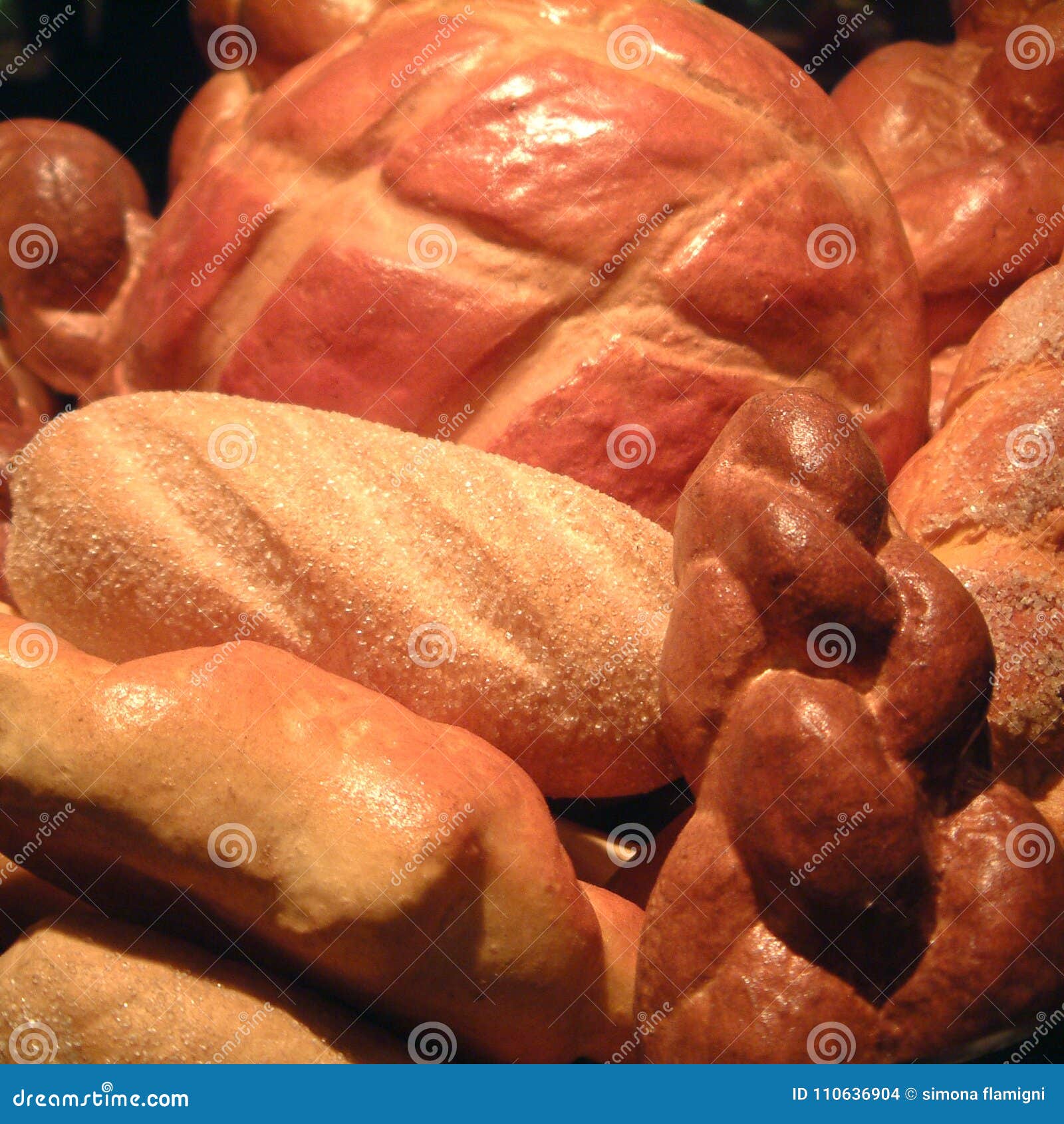 Assorted bread buns stock photo. Image of meal, lunch - 110636904