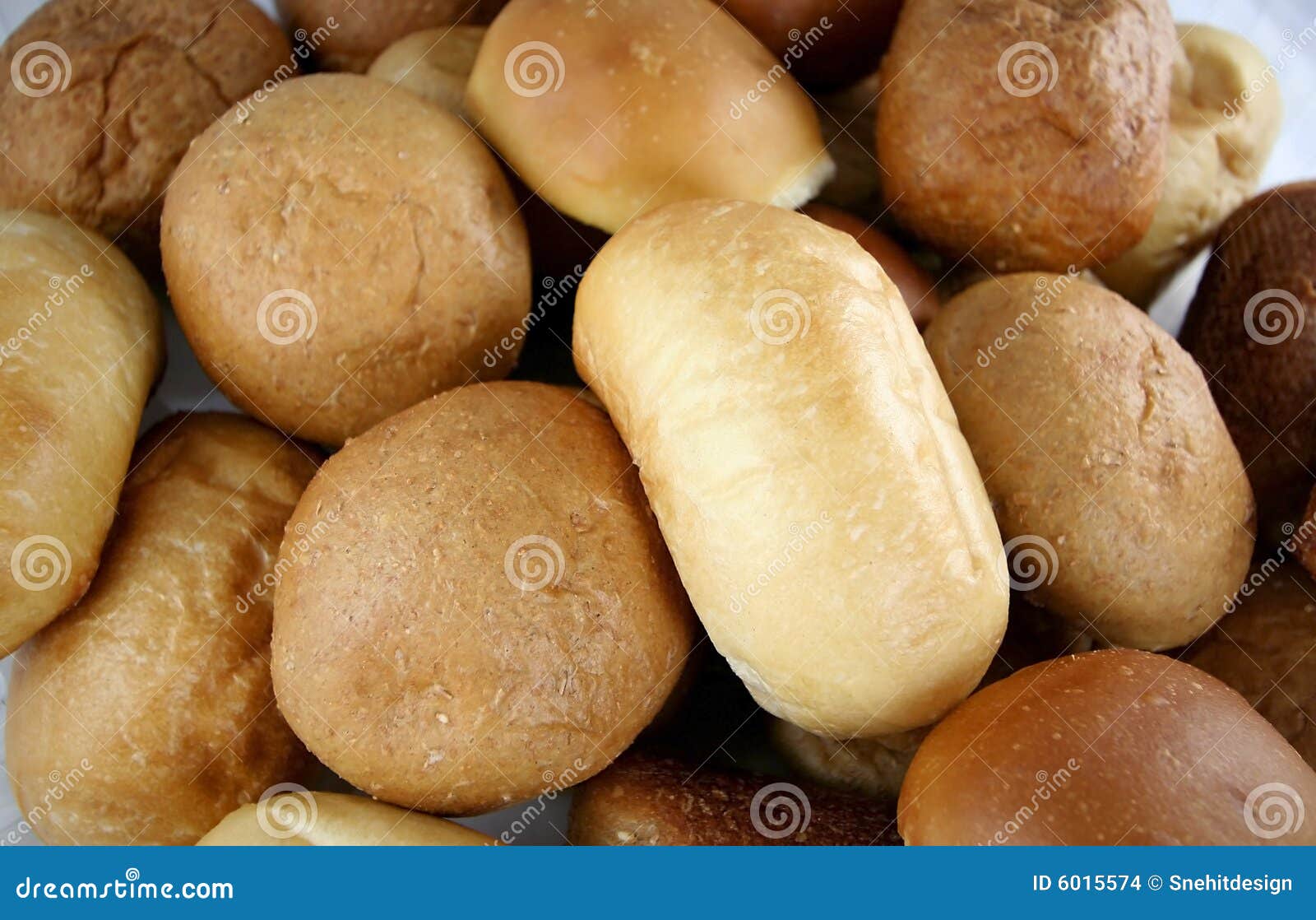 Assorted Bread Rolls stock photo. Image of vegetable, wheat - 6015574